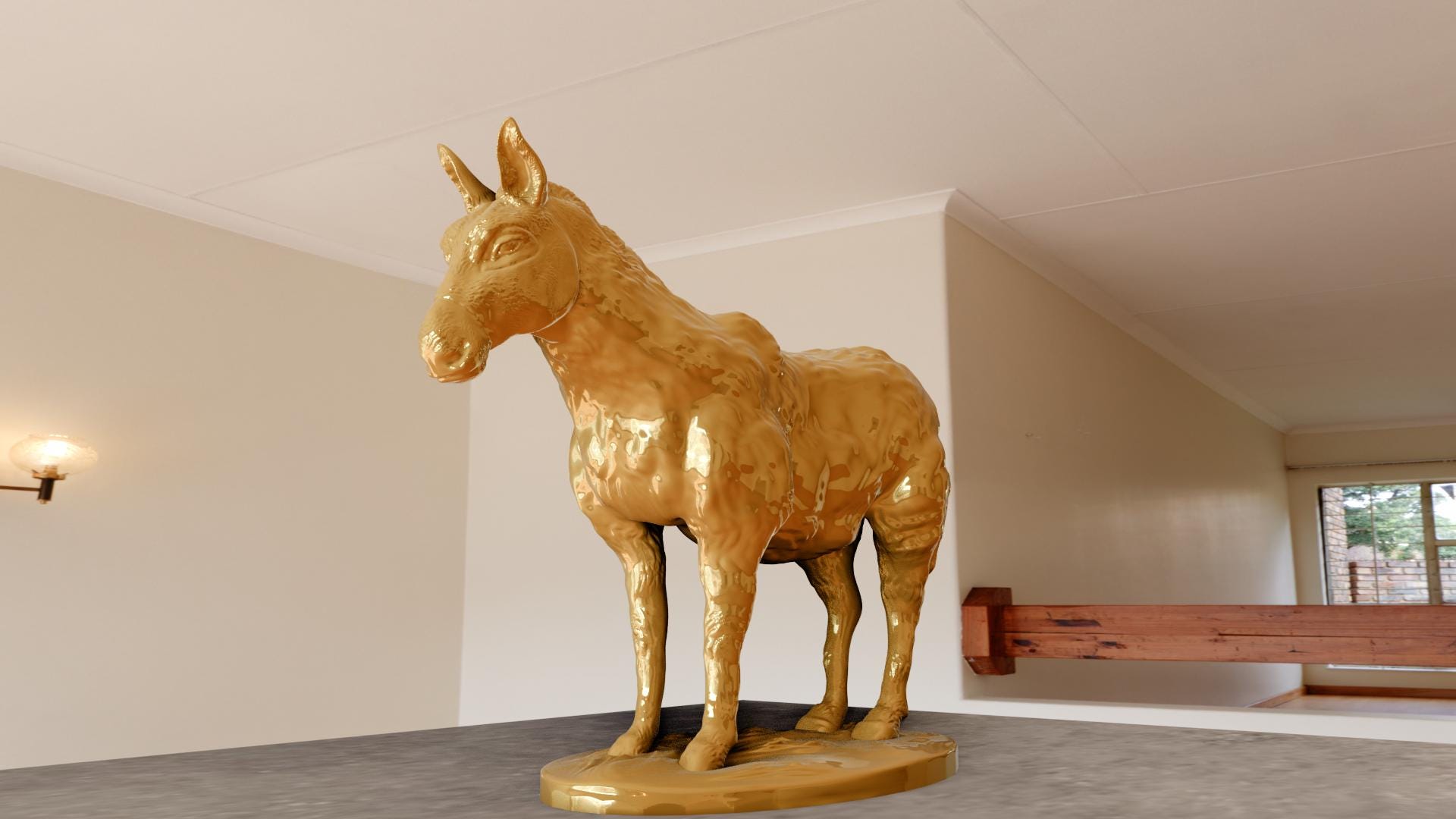 Donkey 3d Printing STL File - Etsy