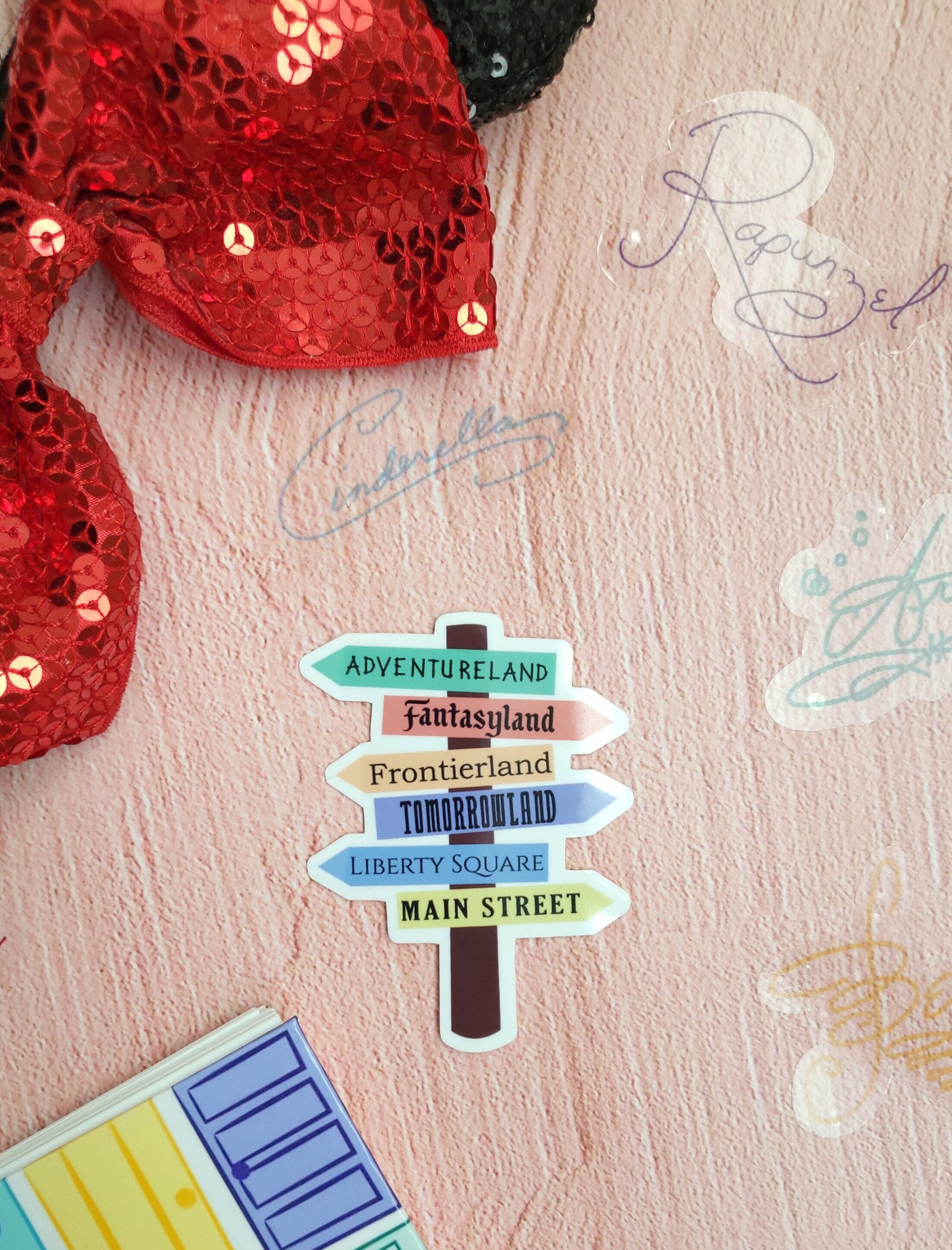 Magic Land Park Sign Sticker // Disneyland Park Sign // Disney - Etsy