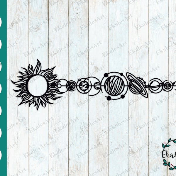 Solar System Svg - Etsy