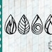 Four Elements SVG File, 4 Elements Symbols, Four Elements Template ...