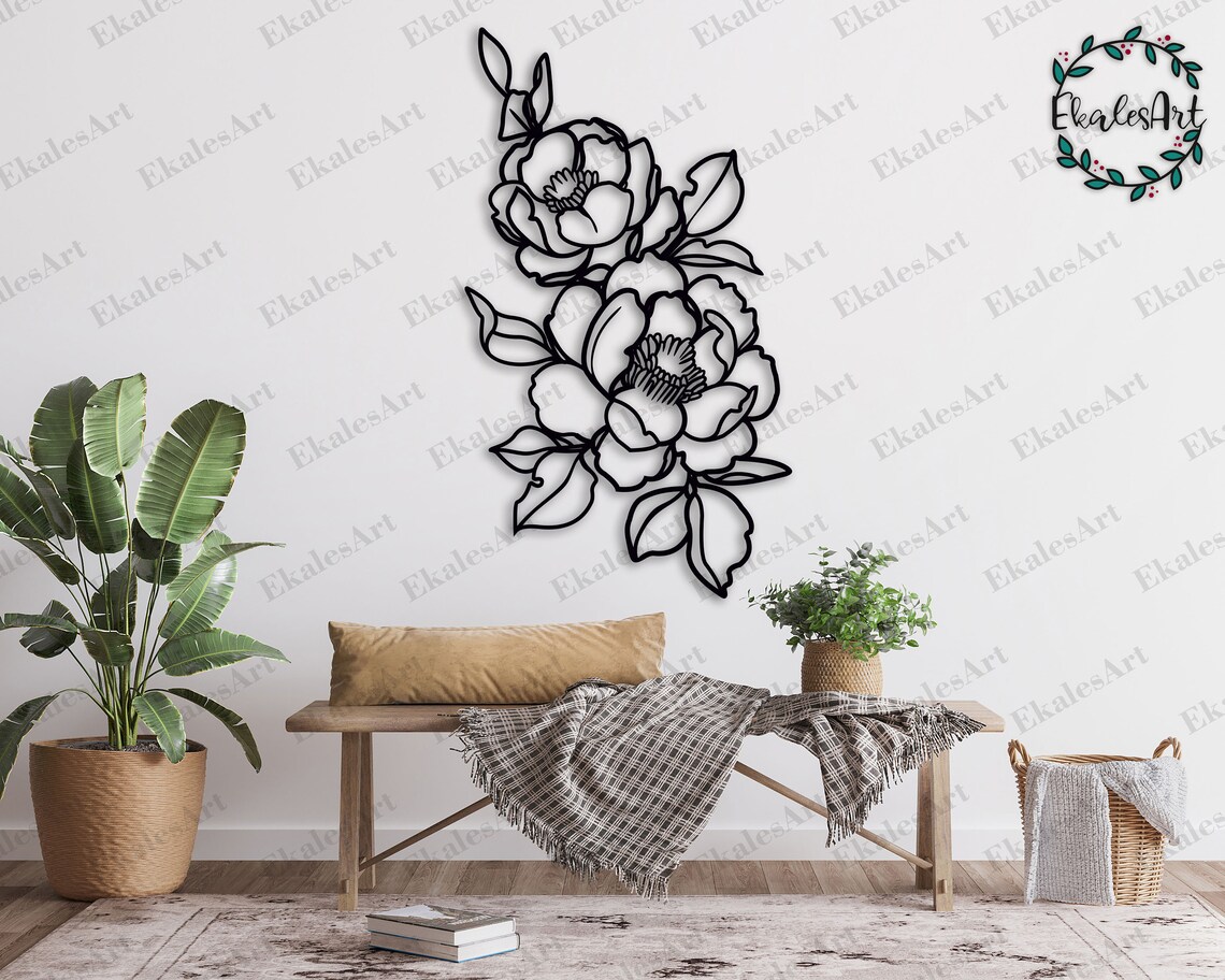 Flowers SVG Peony Svg Peony Clipart Peony Svg Bundle - Etsy