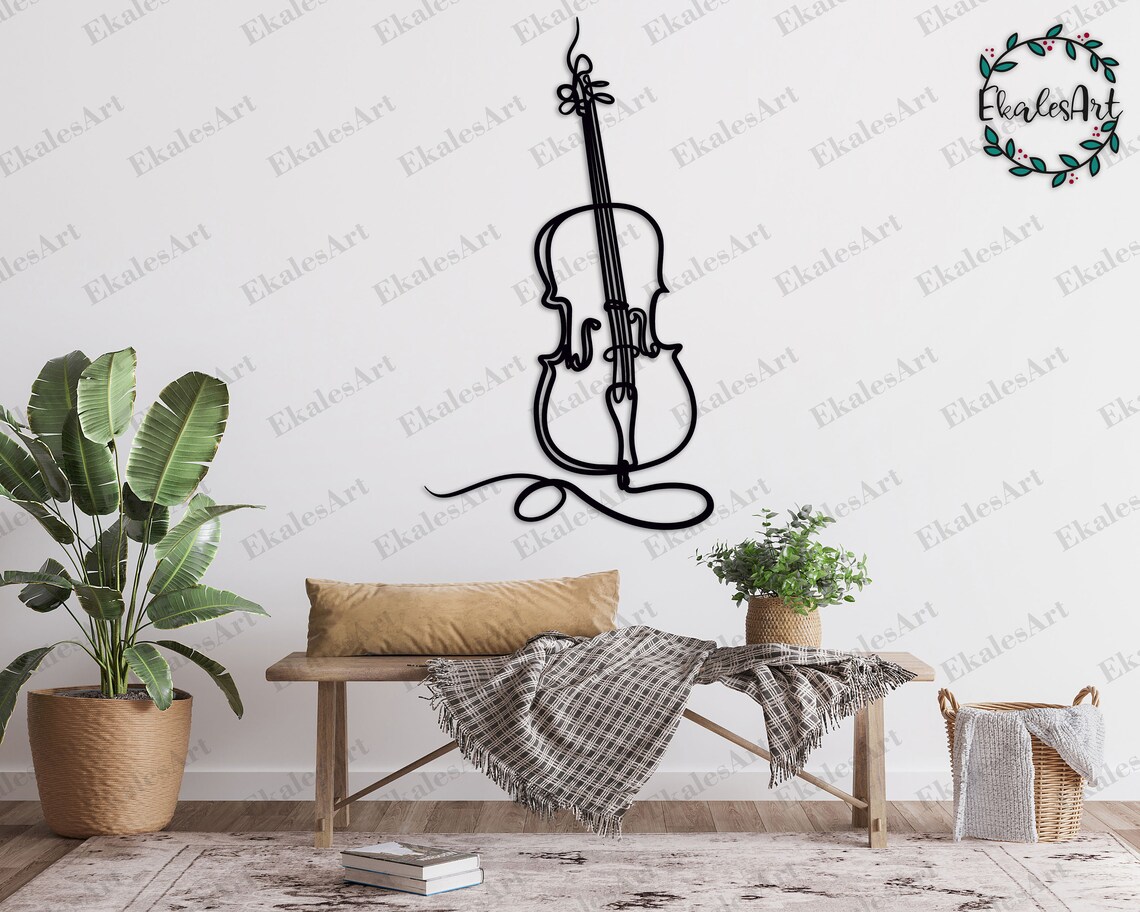Violin SVG File Musical Instrument Svg Violin Clipart Music - Etsy