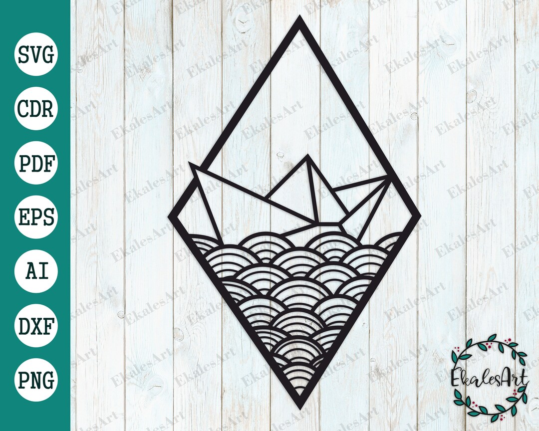 Paper Boat SVG: Nautical Clipart Bundle (digital Files) - Etsy