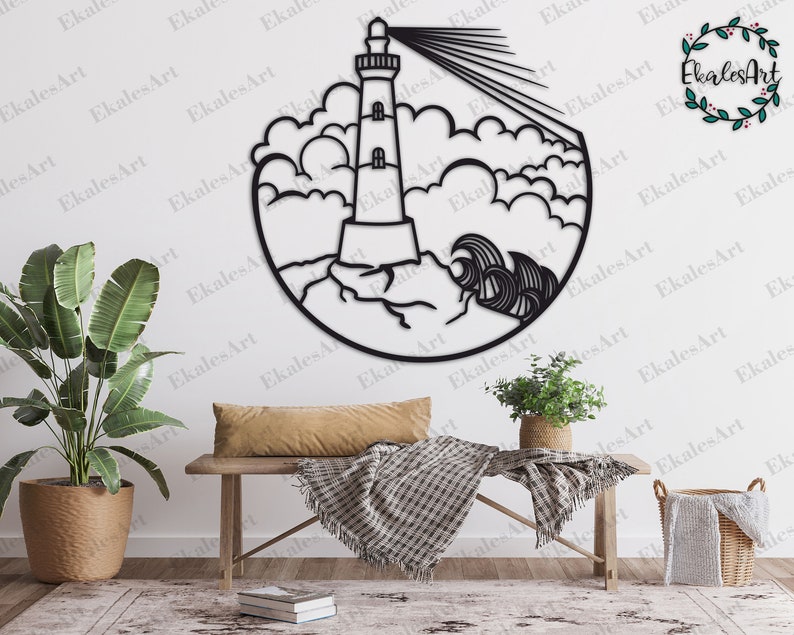Lighthouse SVG File Lighthouse Clipart Coastal Tower Svg - Etsy
