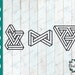Optical Illusion Svg, 3D Illusion SVG, Abstract Pattern, Geometric ...