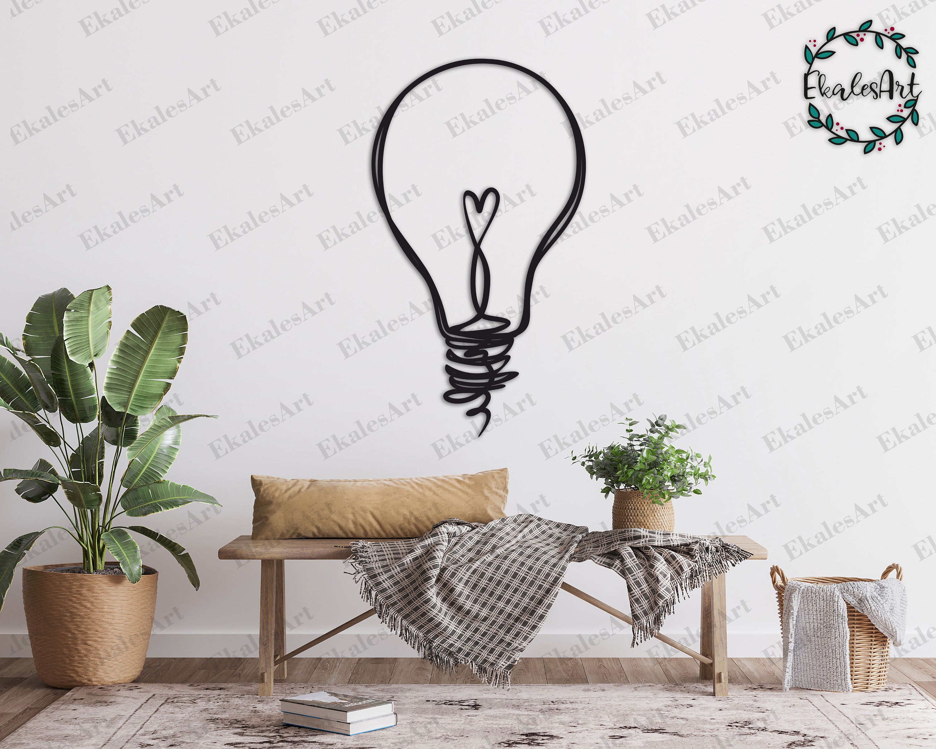 Doodle Light Bulb SVG: Hand Drawn Edison Bulb Clipart (digital Files ...
