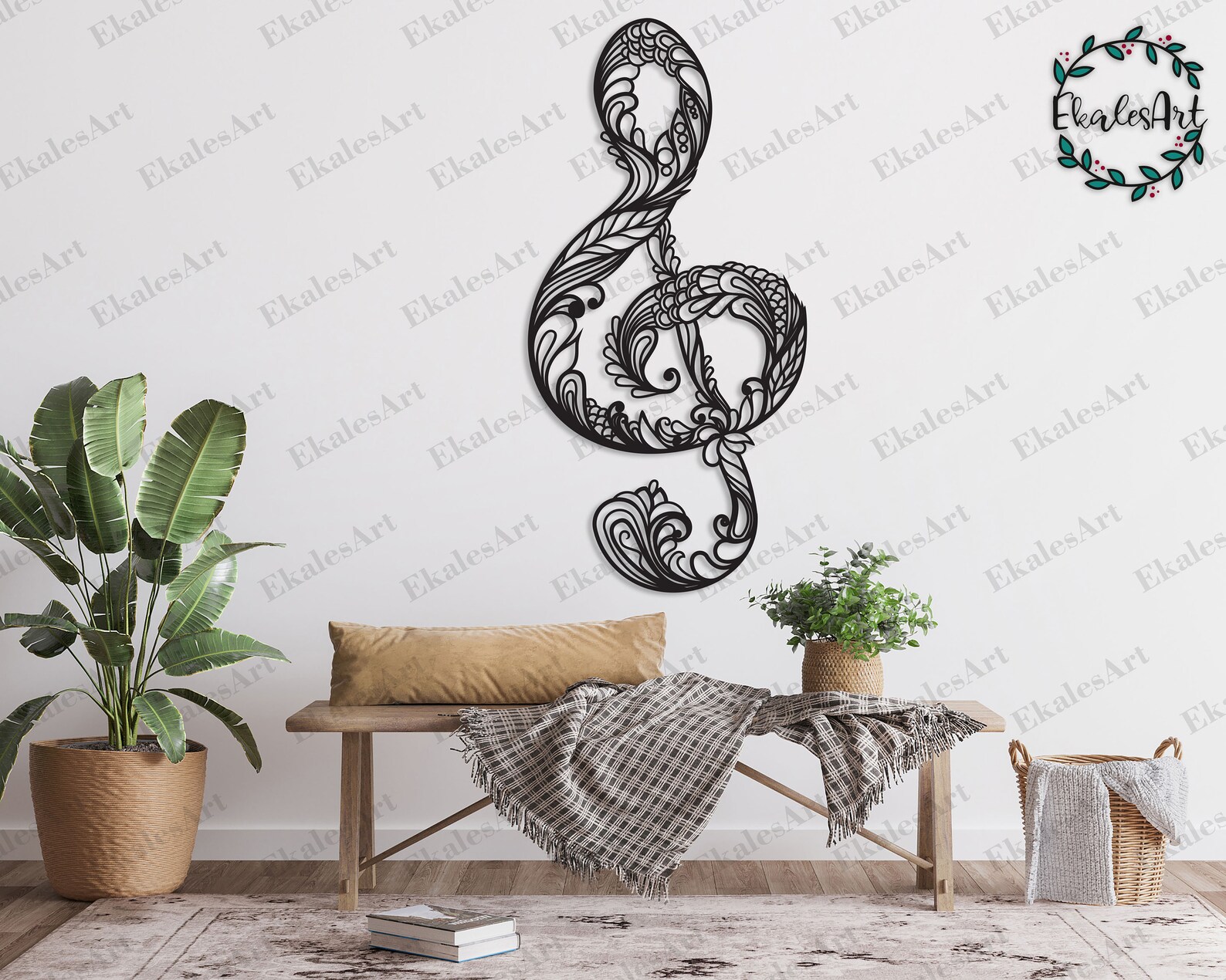 Treble Clef SVG File Music Notes Cut File Music Clipart - Etsy