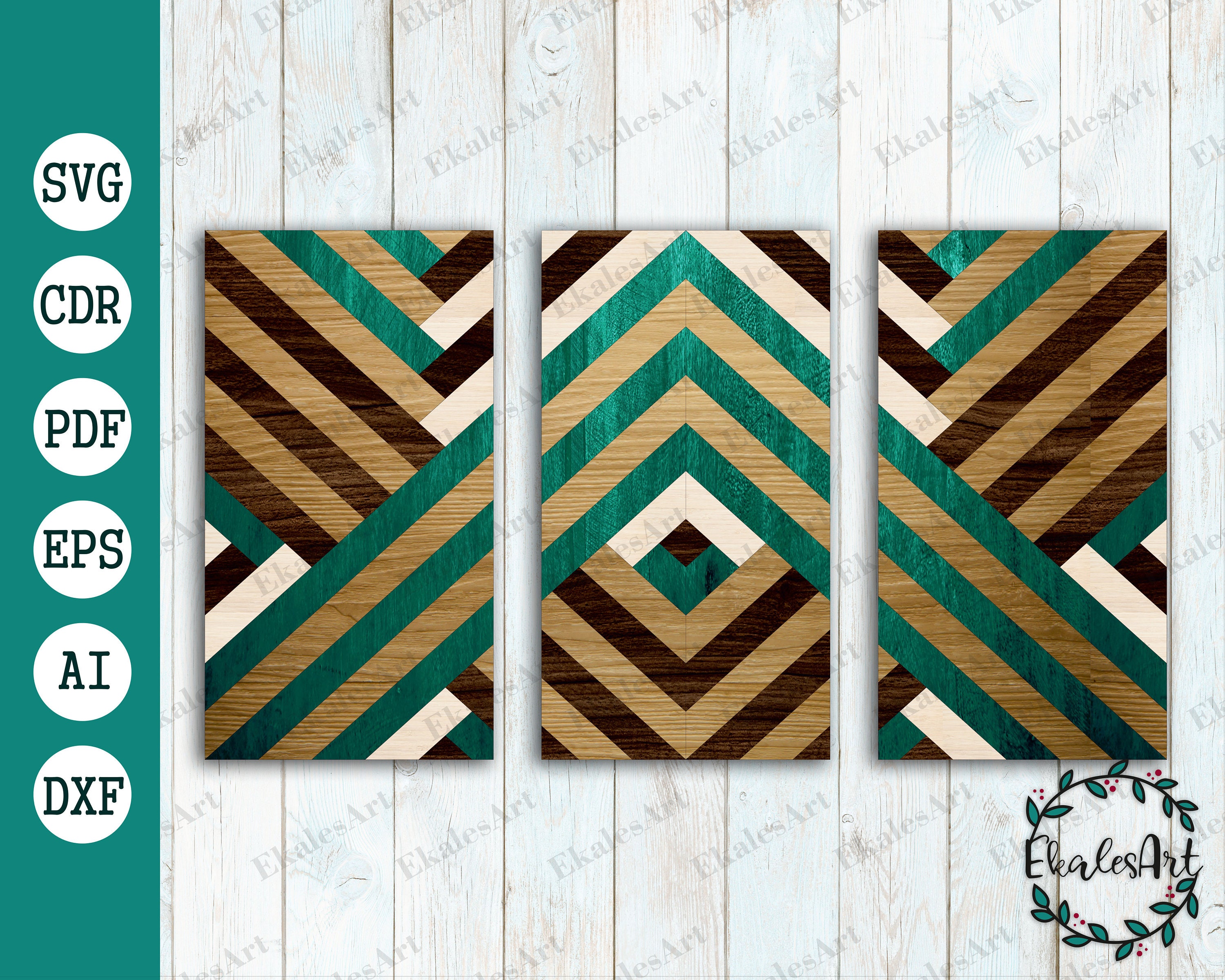 Wood Barn Quilt SVG File Quilt Block Svg Cut File Mosaic - Etsy