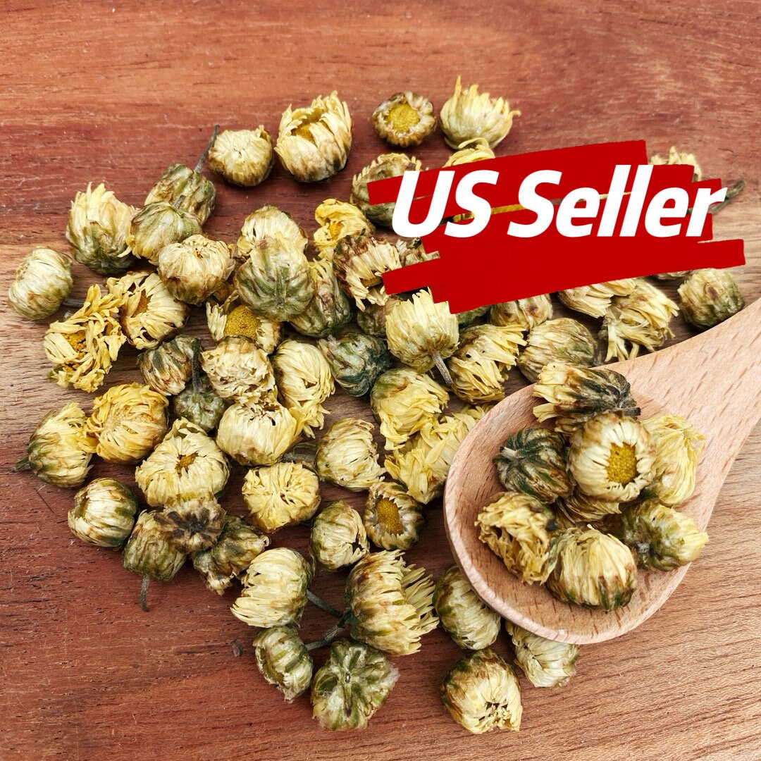 Refreshing & Delightfully Sweet: Premium Whole Chrysanthemum Tea Golden ...