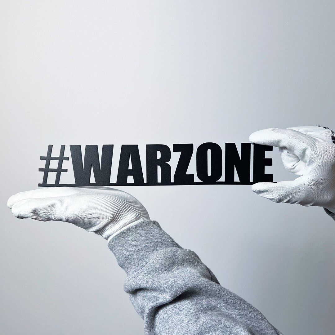 Custom Cod Warzone Gamer Sign Call of Duty Gamer Tag Sign - Etsy