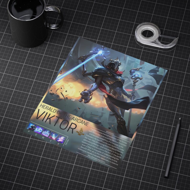 Arcane Viktor Unframed Prints, Poster for Wall Decoration, Custom ...