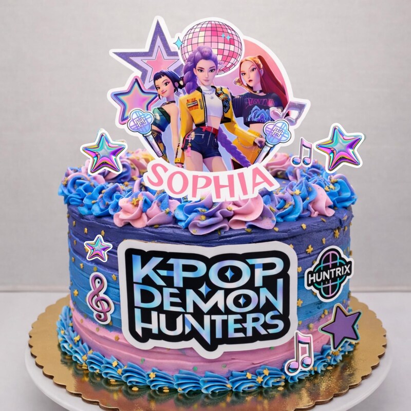 Huntrix Cake Etsy M xico Huntrix Cake Etsy M xico