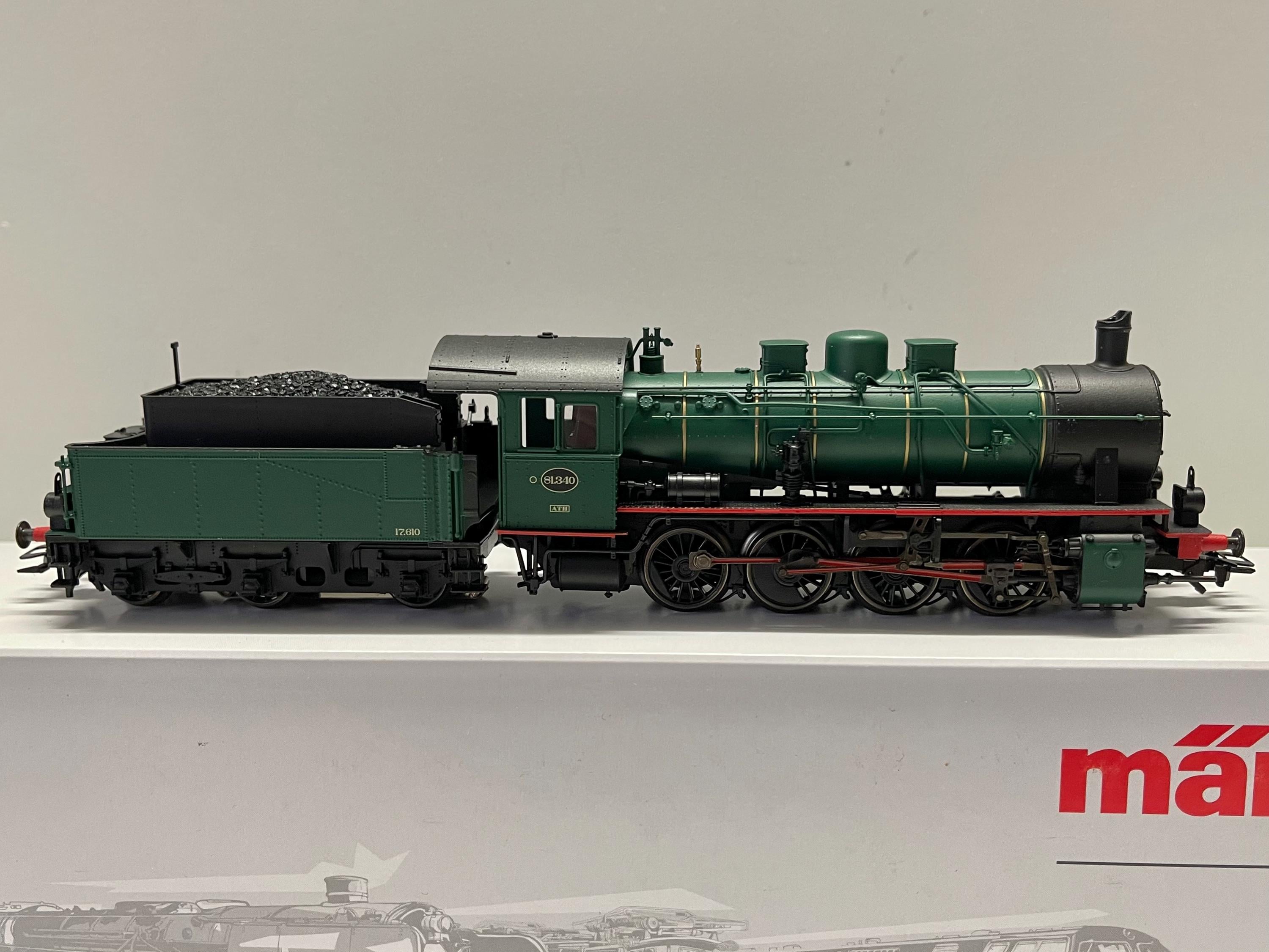 Märklin 39539 H0 Freight Train Steam Locomotive Series 81 of the NMBS ...