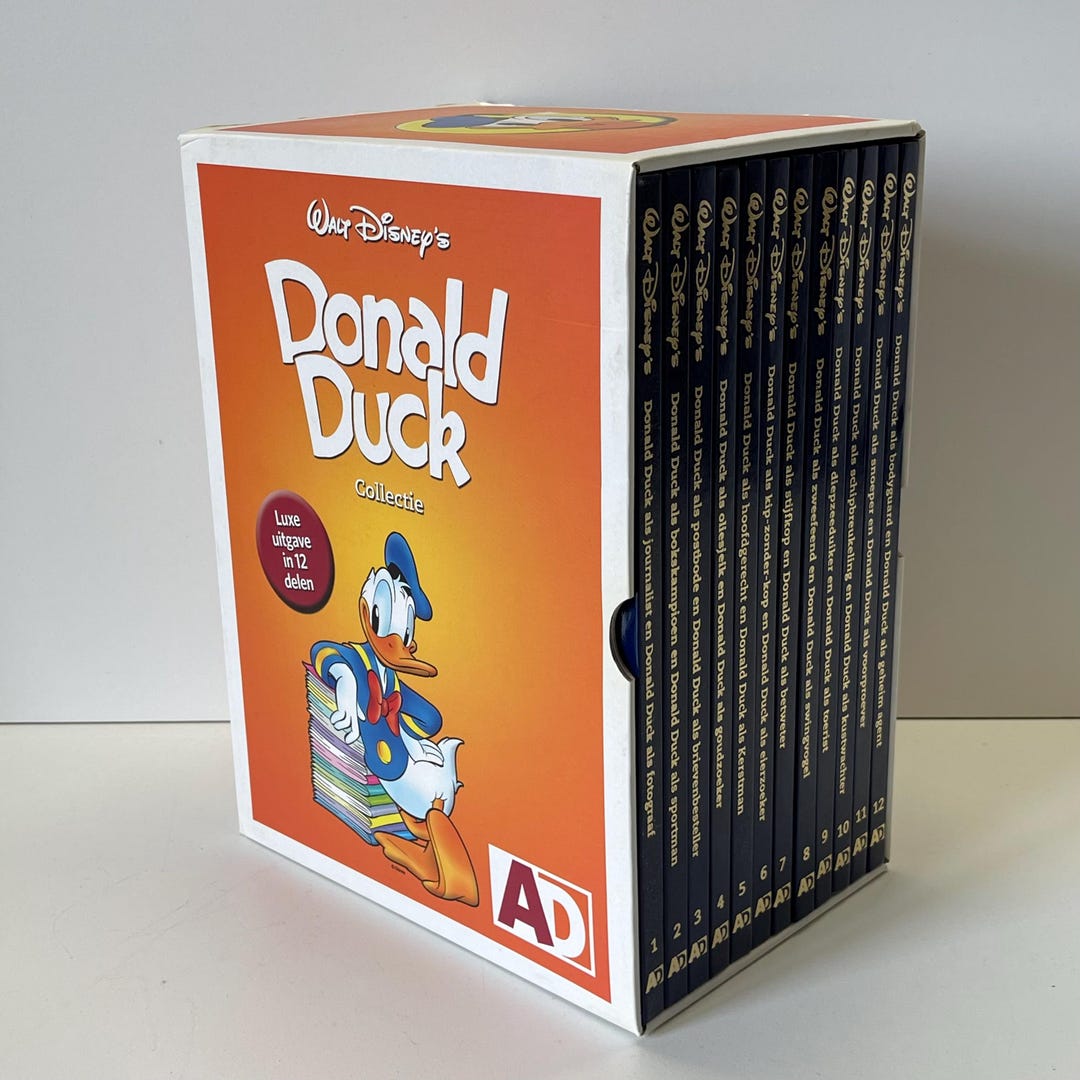 Donald Duck Collection Box- Hardcover Collectors Item- 12 Parts - Etsy