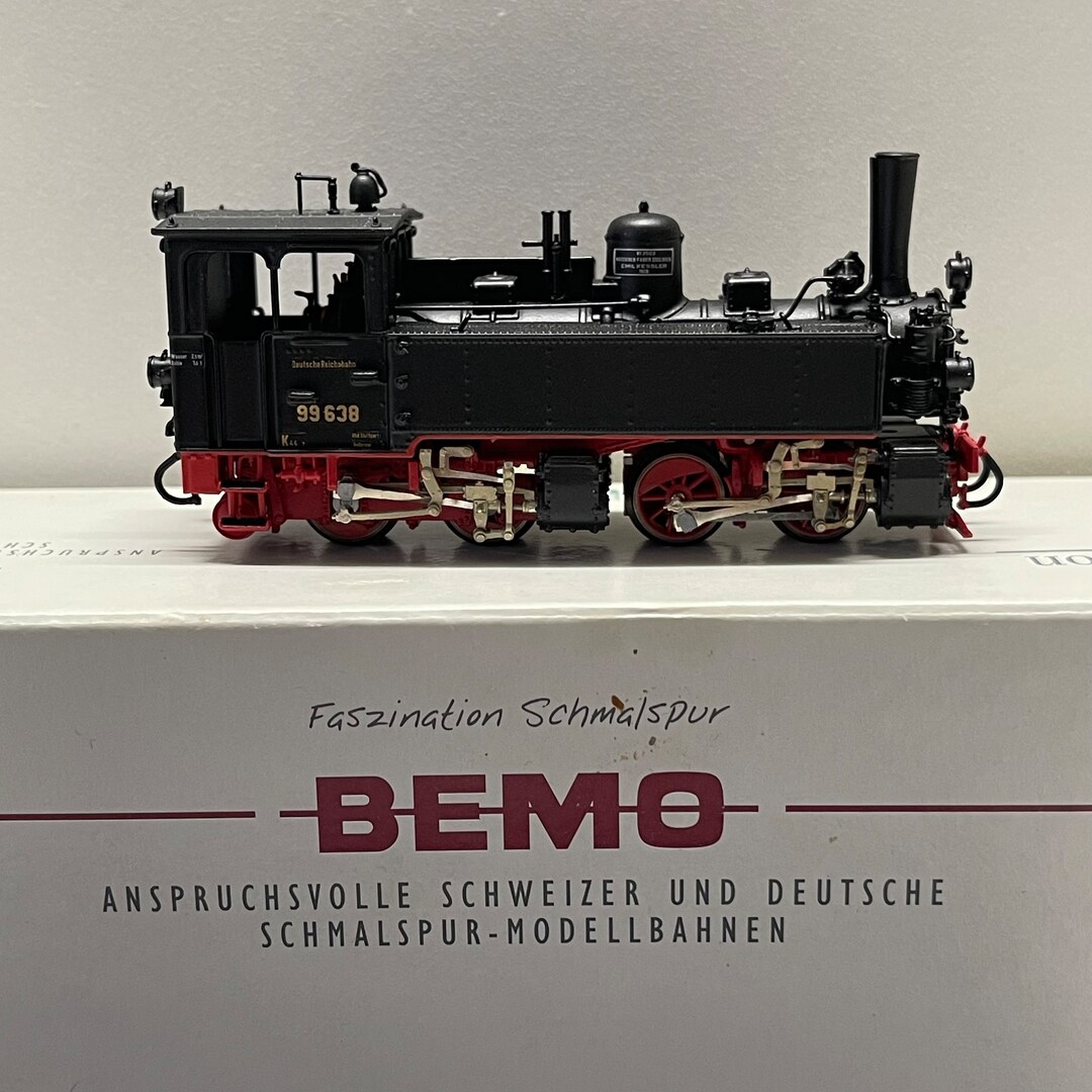 BEMO Metal Collection DRG Locomotive à vapeur BR 99 638, 1004 828 1:87 ...