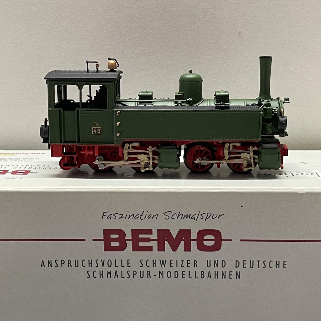 BEMO Metal Collection DRG Steam Locomotive K.w.st.e., 1004 824 1:87 - Etsy