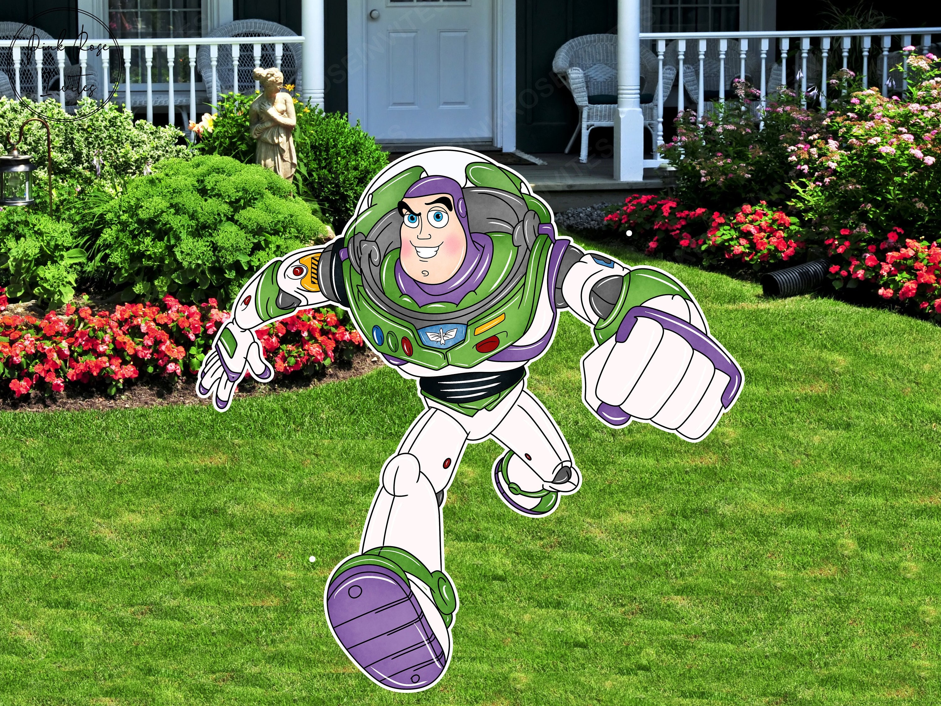 Buzz Cutout Cutouts Standees Yard Decor Lifesize Cutout Yard Sign Theme ...