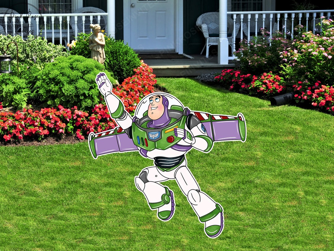 Buzz Cutout Cutouts Standees Yard Decor Lifesize Cutout Yard Sign Theme ...