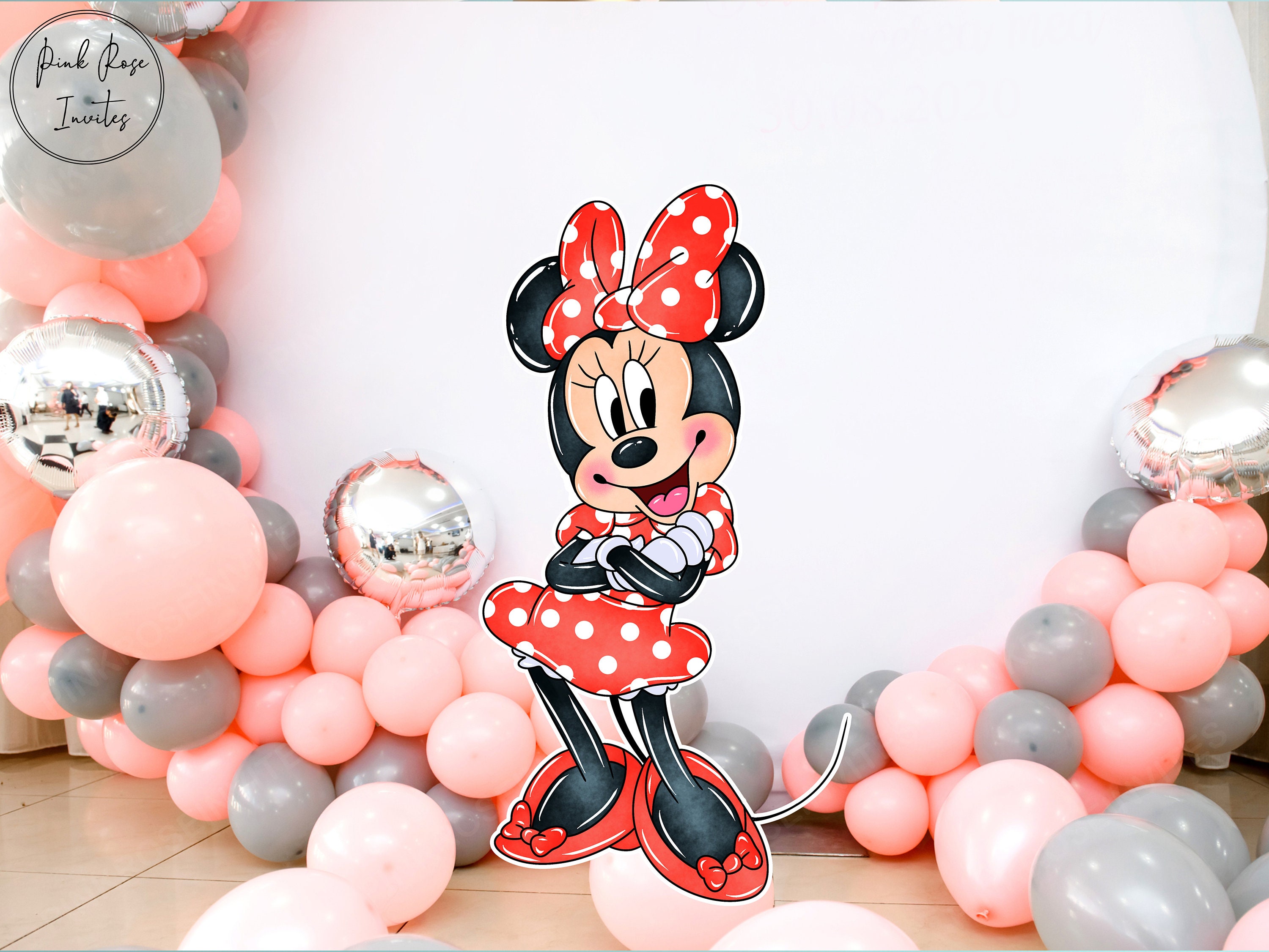 Minnie Mouse Cutouts Standees Yard Decor Lifesize Cutout Yard Sign ...