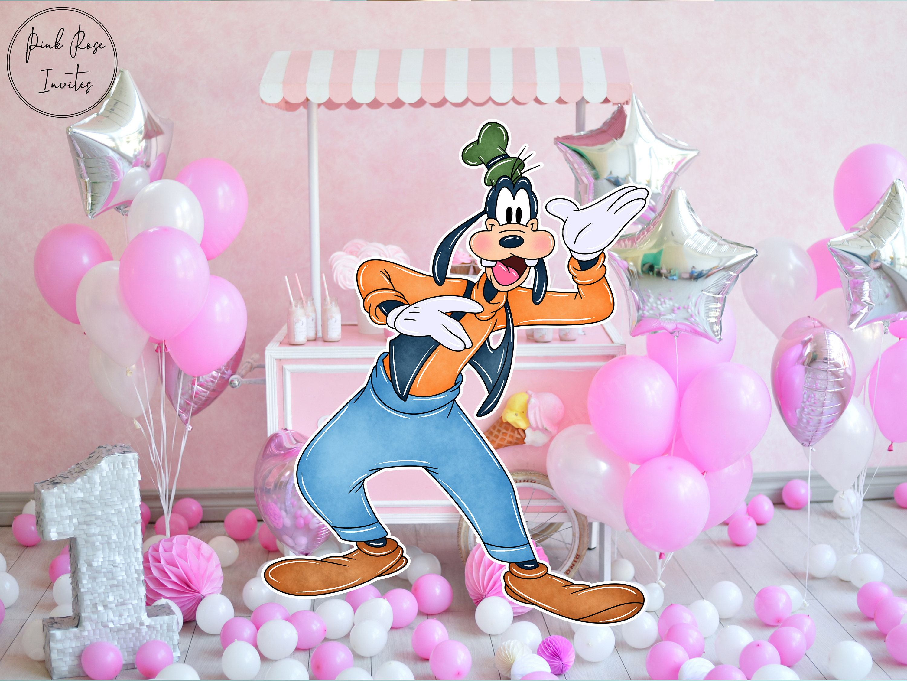 Goofy Cutouts Standees Yard Decor Lifesize Cutout Yard Sign Theme ...