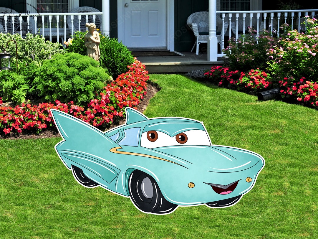 Car Cutouts Standees Lifesize Cutout Yard Sign Yard Decor Theme ...