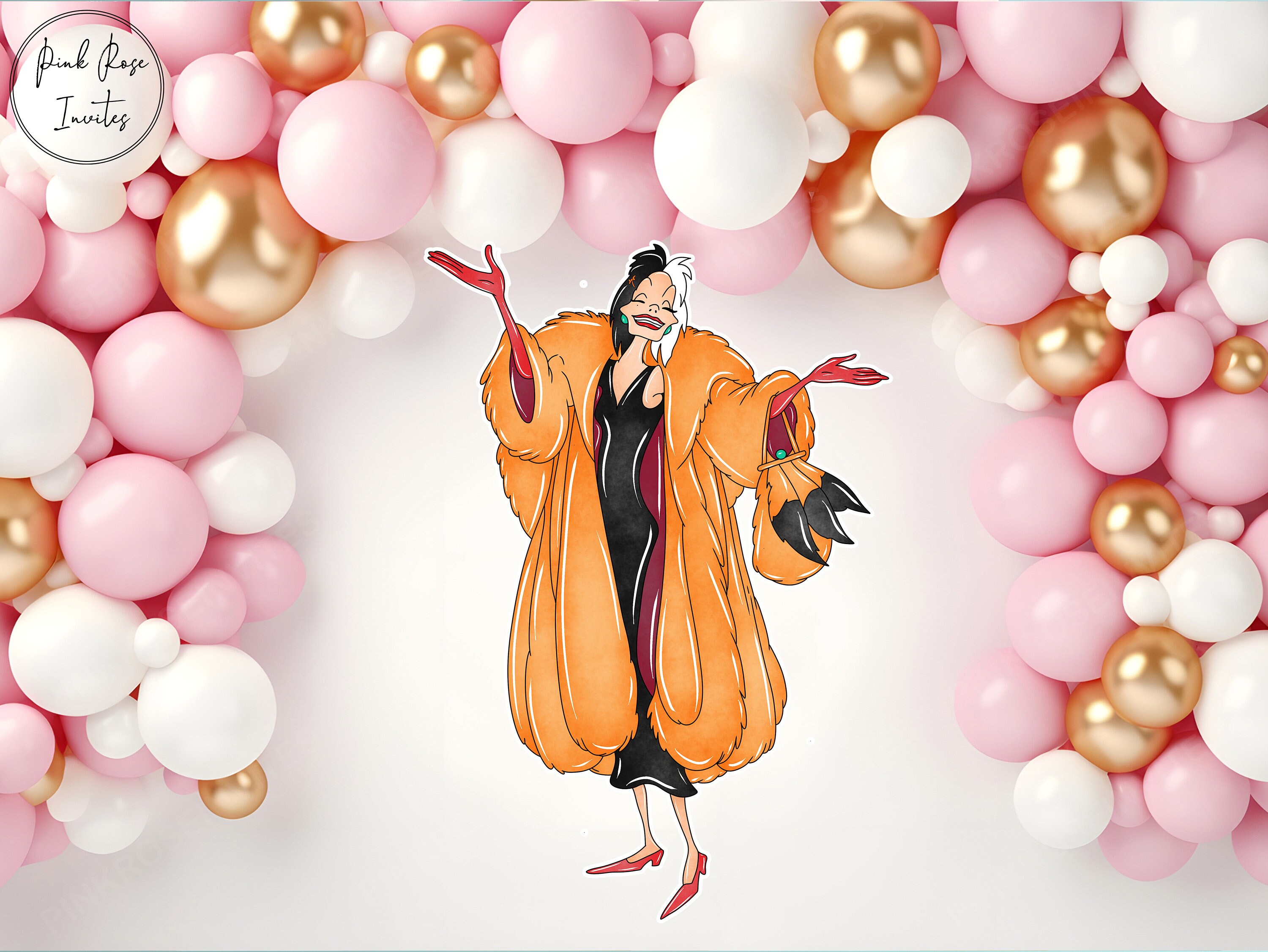 Cruella Deville Cutouts Standees Yard Decor Lifesize Cutout Yard Sign ...