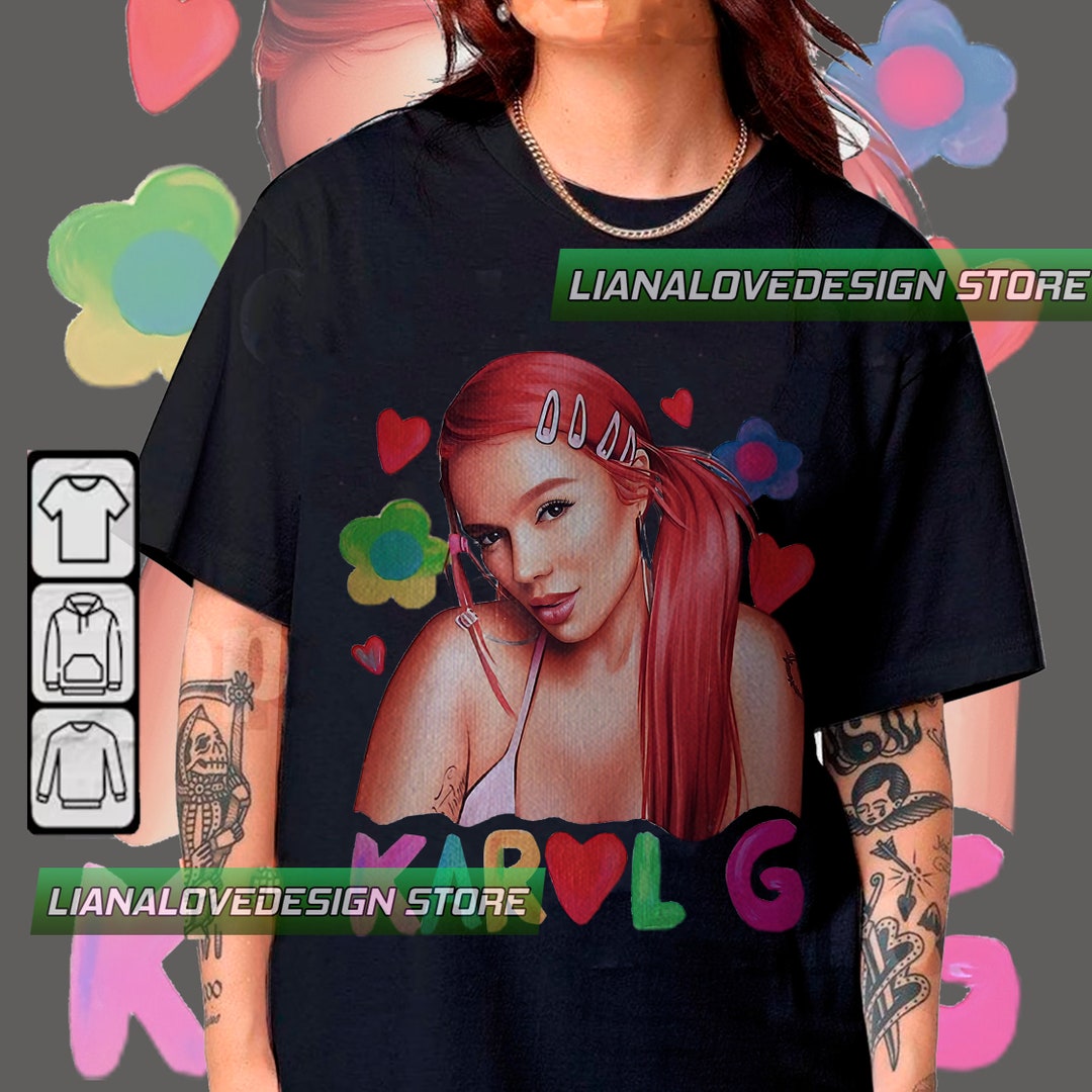 Karol G Vintage T-shirt Karol G T-shirt Karol Gift for Women - Etsy