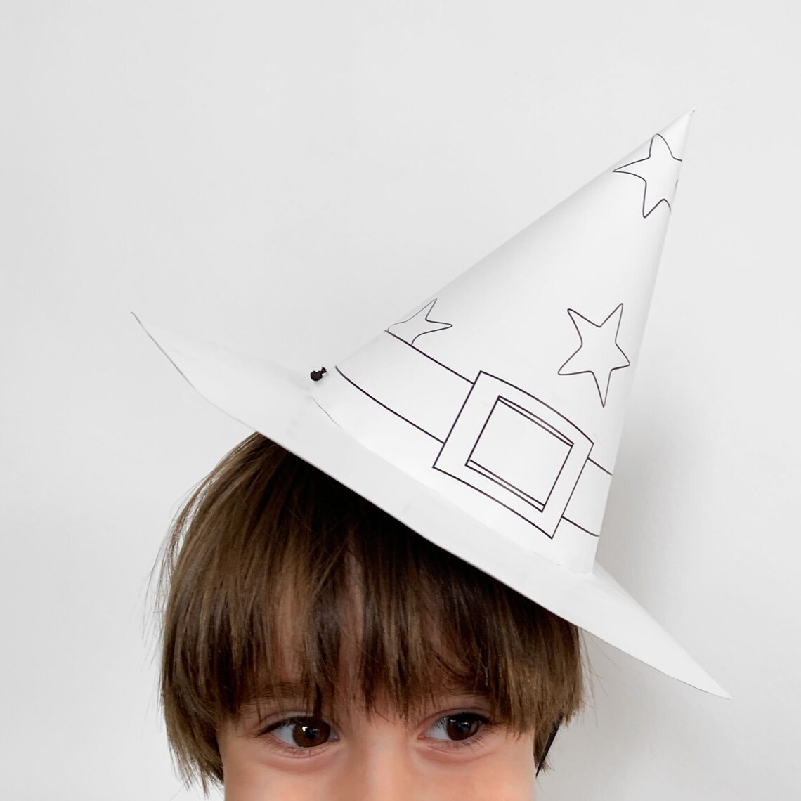 Printable Halloween Witch Hat, Witch Hat Craft, Halloween Activity ...
