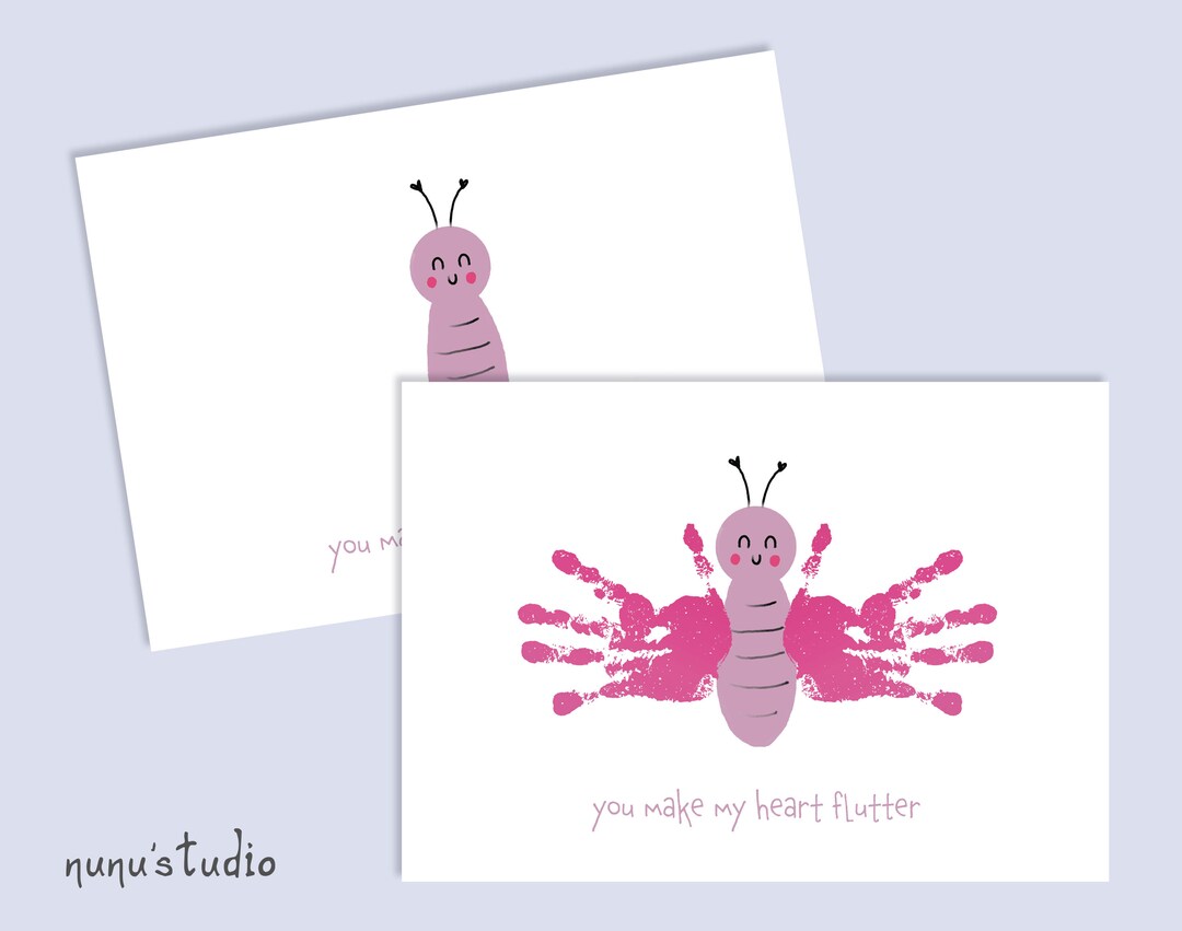 Mothers Day Printable Handprint Gift, Preschool Kids Craft, Gift for ...