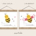 Mother's-father's Day Printable Bee Handprint Keepsake Gift, Pre-k ...