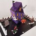 Haunted House Paper Craft Activity, Printable Halloween Craft House ...