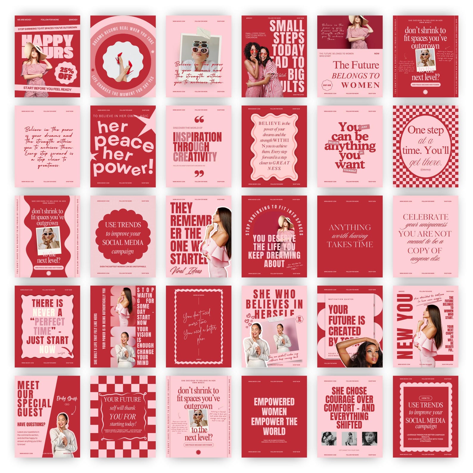150 Bold Instagram Templates: Storytelling Posts, IG Highlights (canva ...