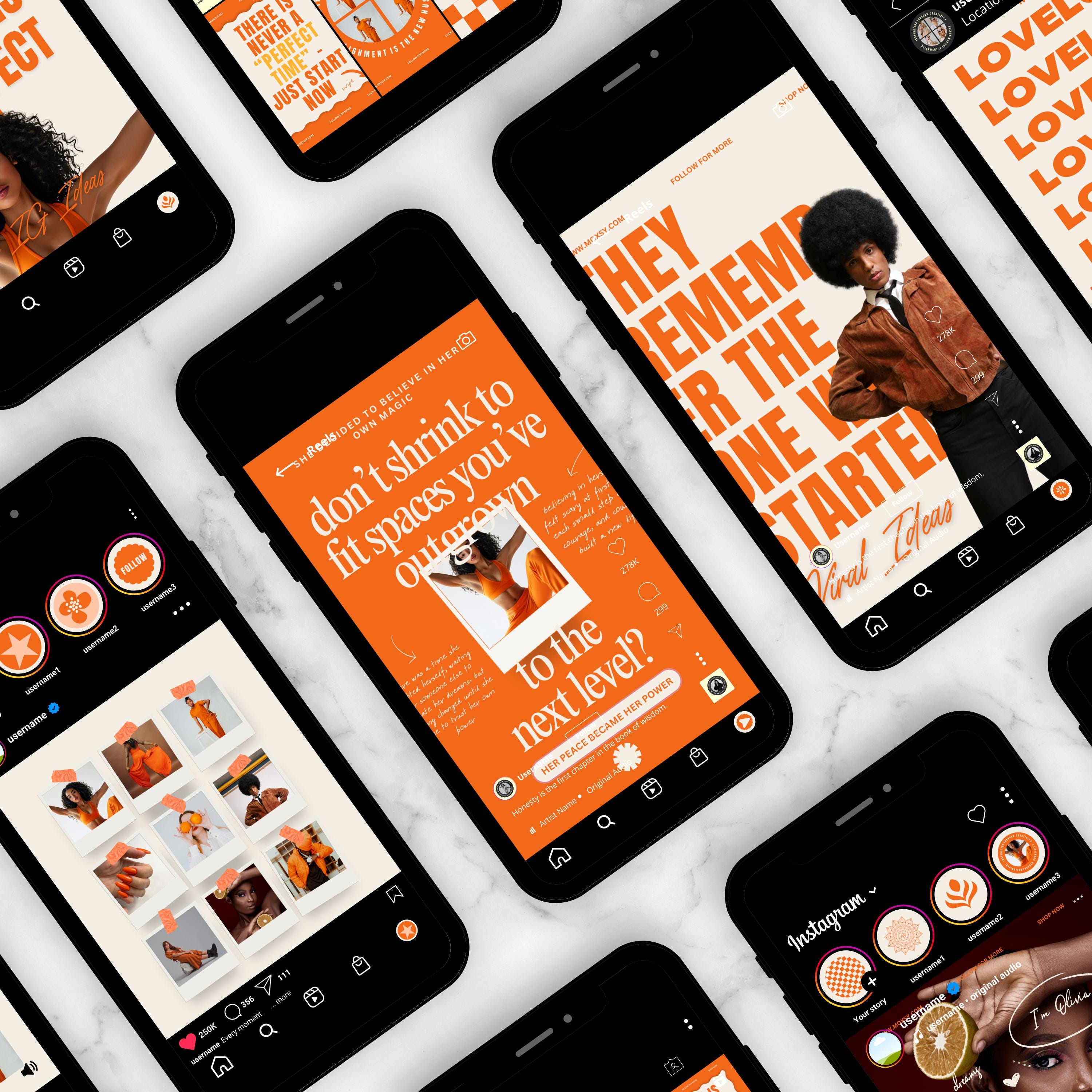 150 Bold Instagram Templates: Storytelling Posts, IG Highlights (canva ...