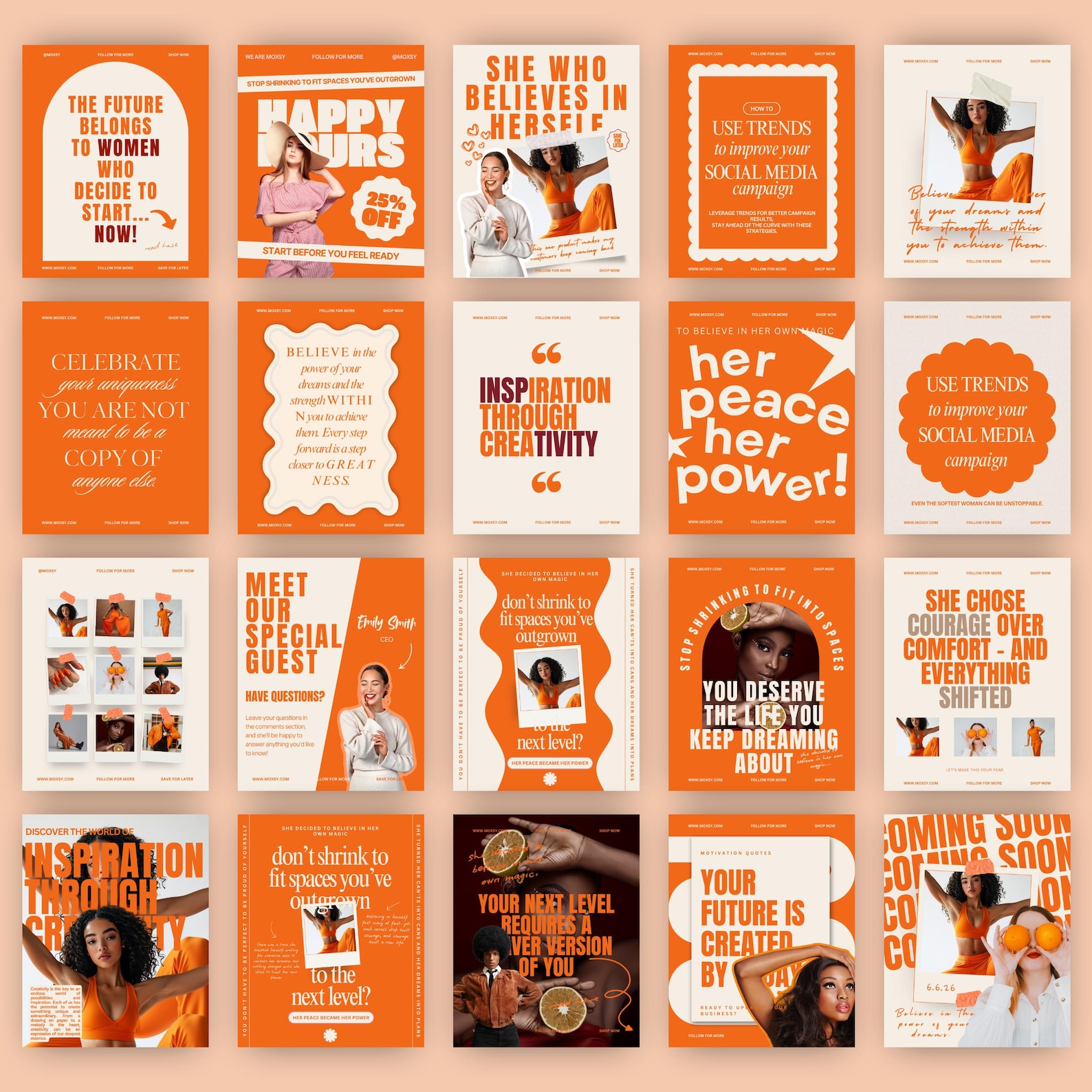 150 Bold Instagram Templates: Storytelling Posts, IG Highlights (canva ...