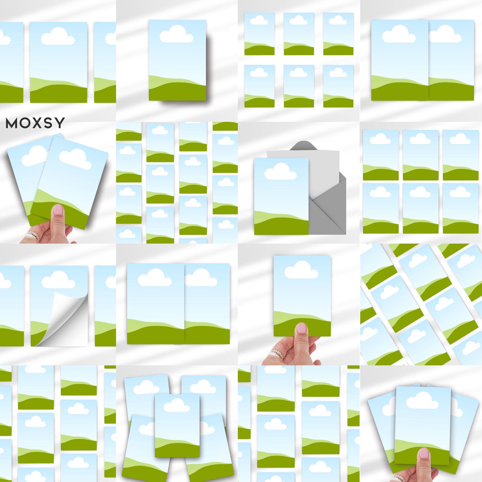 Canva Card Mockup Bundle: 40+ Editable Templates (PDF Download) - Etsy