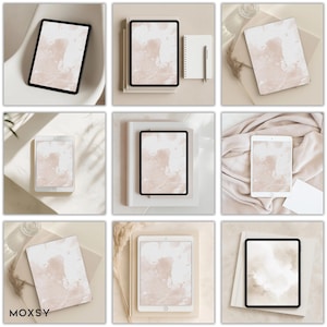 100 Tablet & Digital Planner Mockup Bundle: Canva Templates (digital ...
