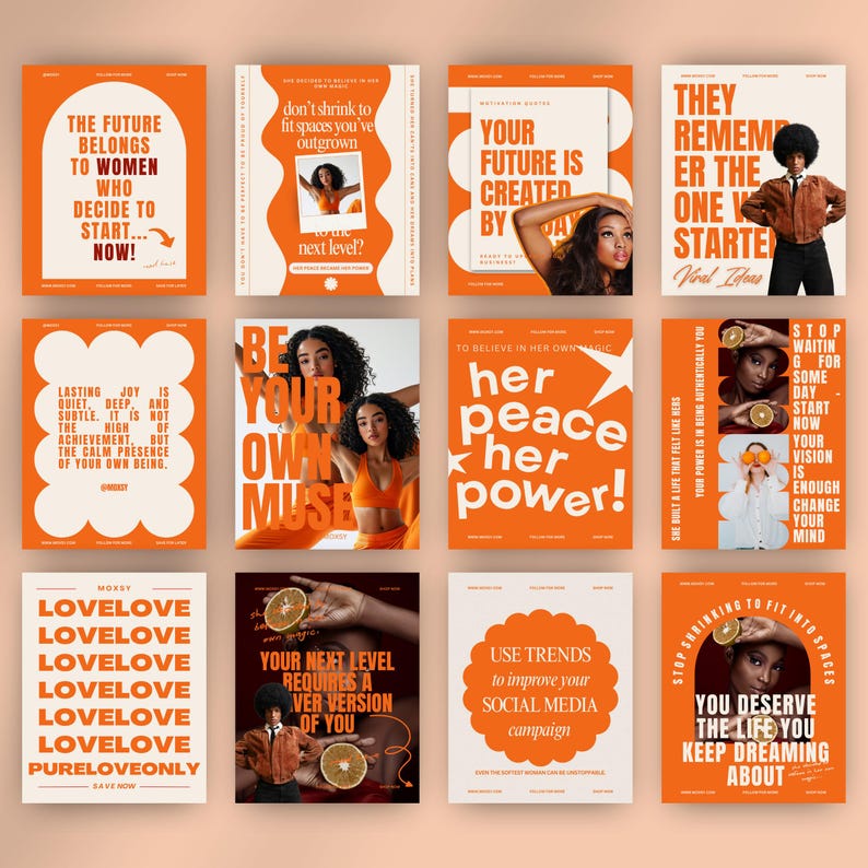 150 Bold Instagram Templates: Storytelling Posts, IG Highlights (canva ...