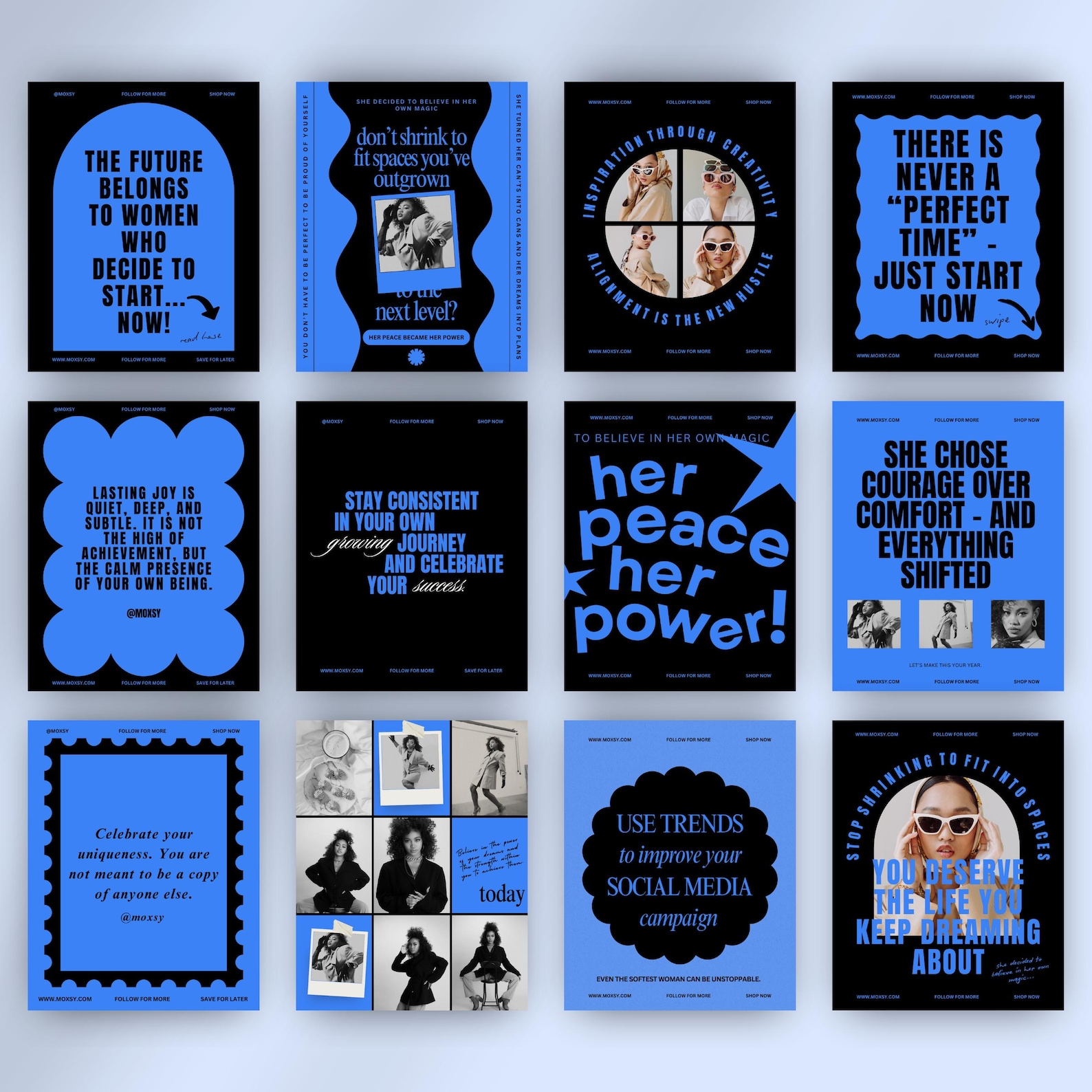 150 Bold Instagram Templates: Storytelling Posts, IG Highlights (canva ...