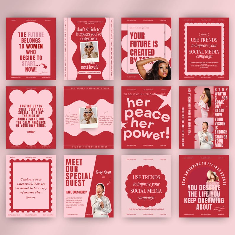 150 Bold Instagram Templates: Storytelling Posts, IG Highlights (canva ...