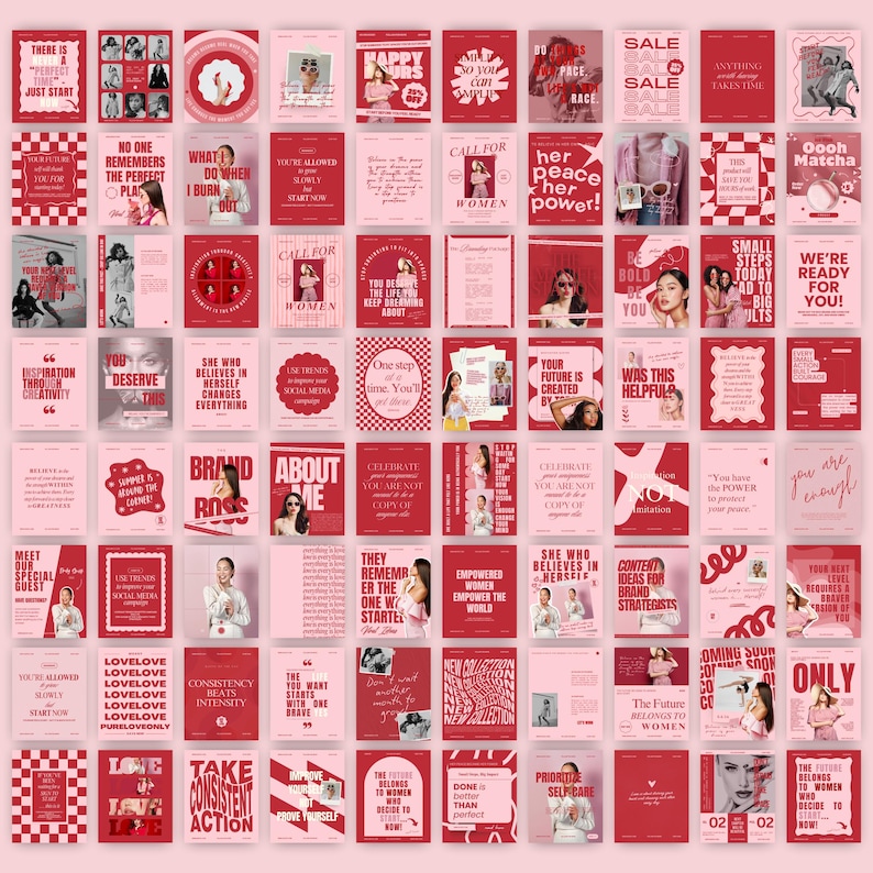 150 Bold Instagram Templates: Storytelling Posts, IG Highlights (canva ...