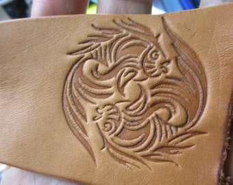 Leather Fish Stamp - Etsy