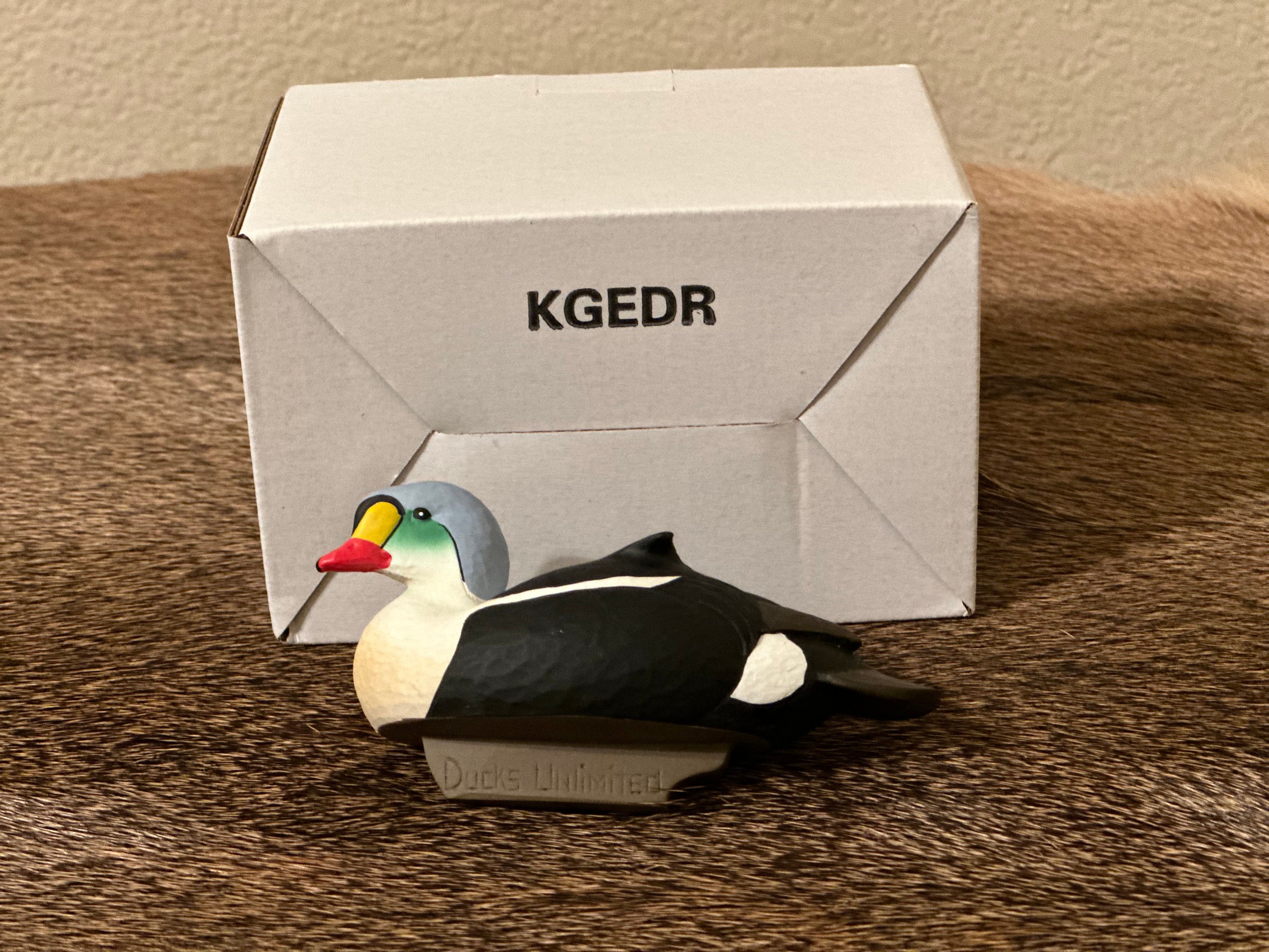 NEW RELEASE 2024!!! Jett Brunet Ducks Unlimited Miniature King Eider ...