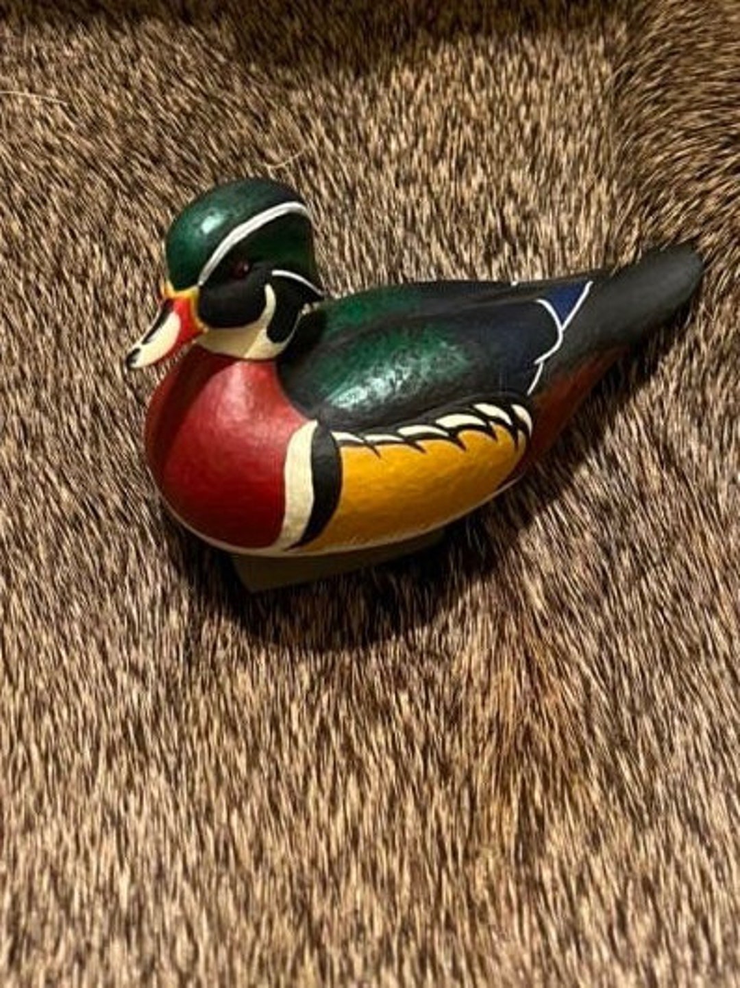 NEW Jett Brunet Ducks Unlimited Miniature Wood Duck 2001 #2 - Etsy