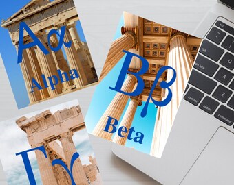 Lower Case Greek Alphabet - Etsy