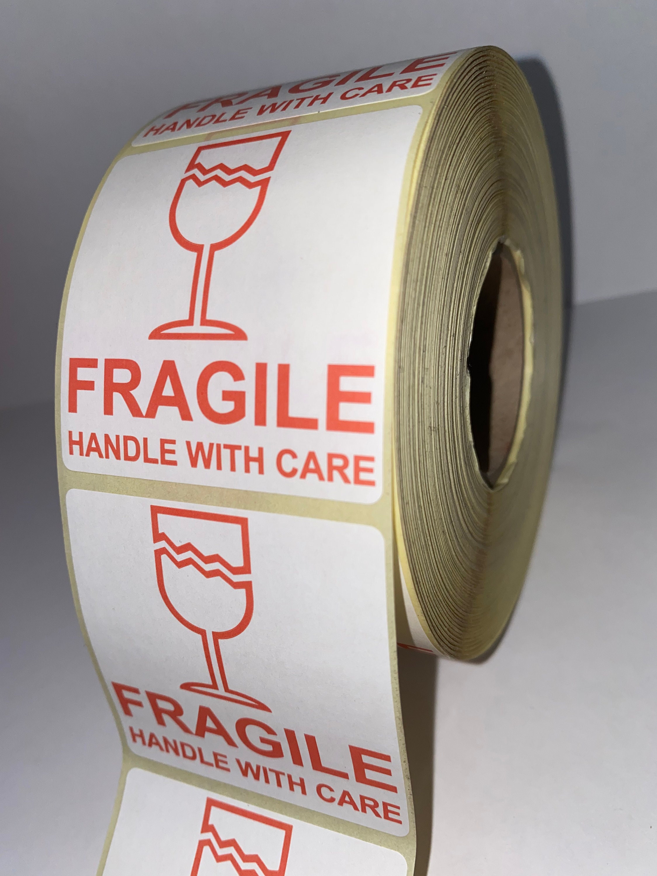 FRAGILE Hand With Care Labels. - Etsy UK