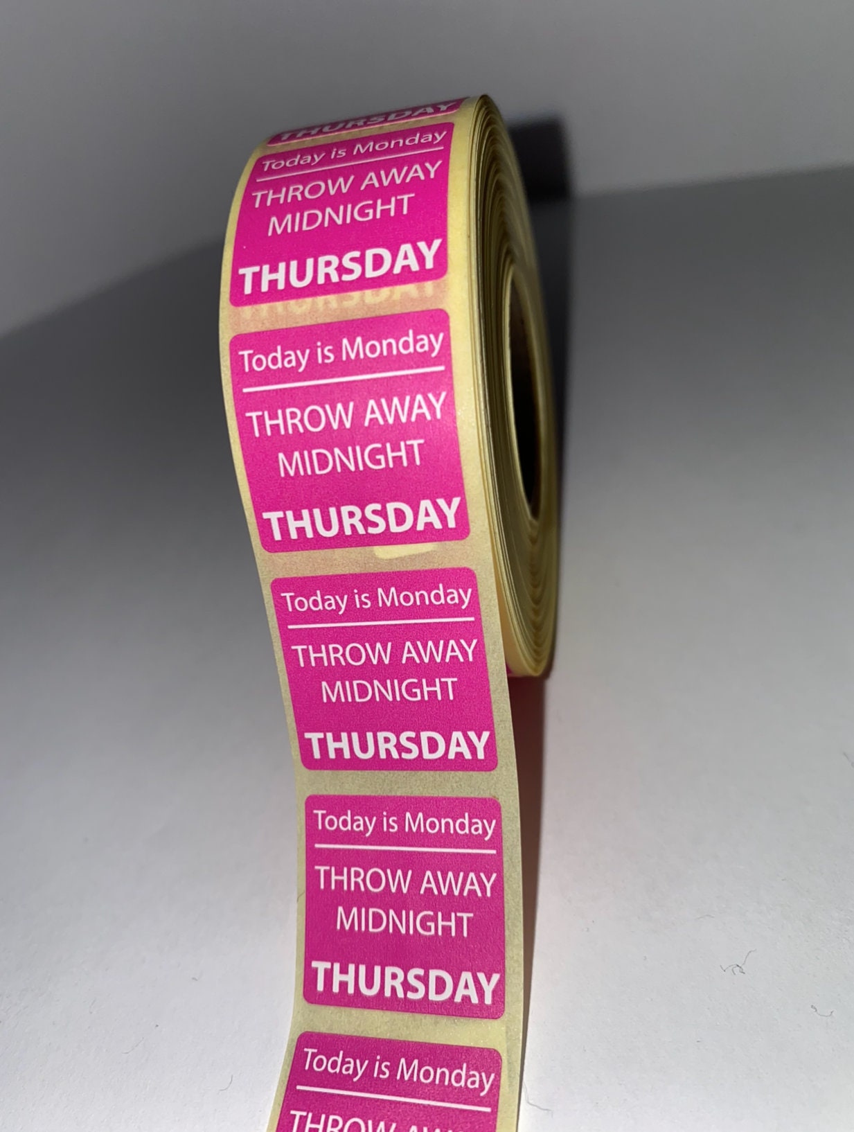 Day Dot Food Labels - Etsy UK