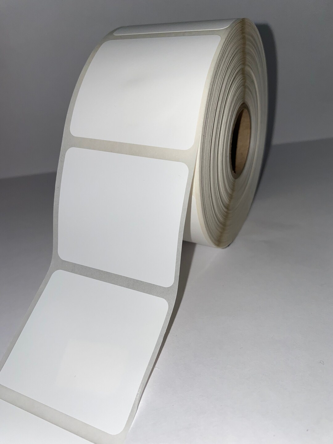 Plain White Gloss Labels (personalisation Available) for Small ...