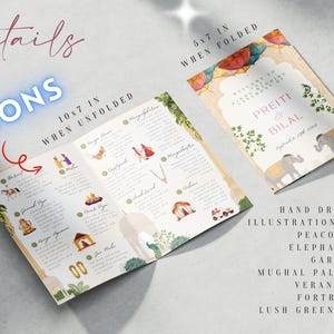 Hindu Wedding Program Guide Ceremony Indian Wedding Program Shaadi ...