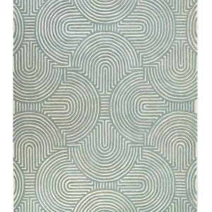 Premium Quality Loop Cut Handmade Modern Abstract Woolen Tufted Area ...