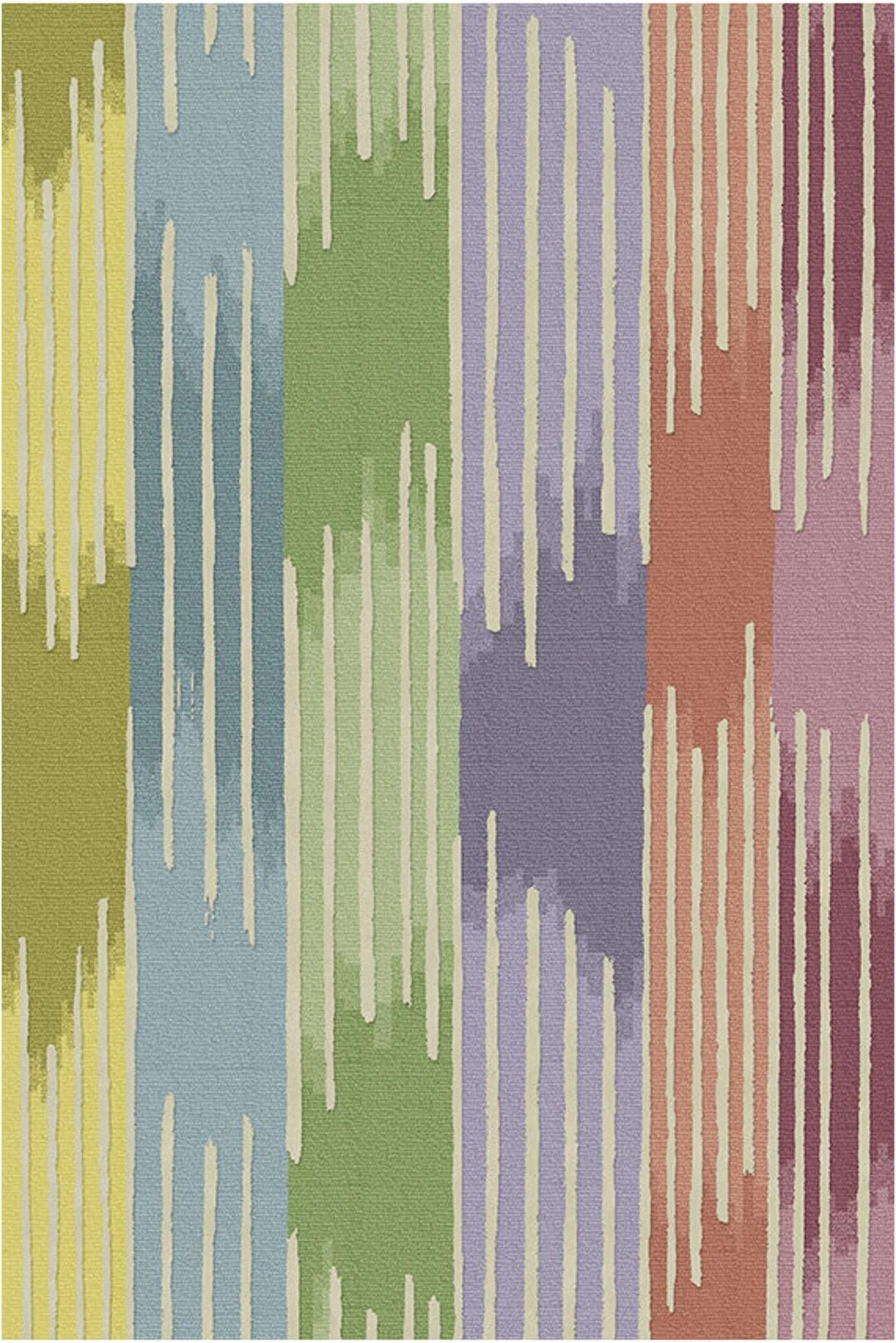 Hand-tufted Wool Area Rug: Modern Multi-color Design - Etsy